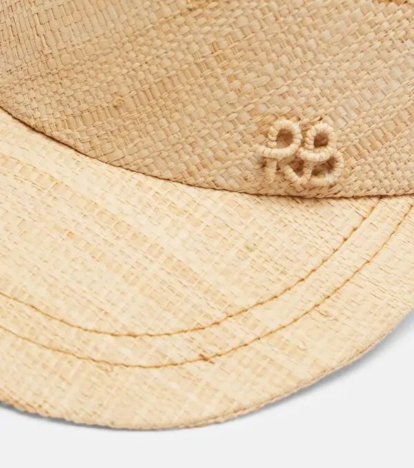 Ruslan Baginskiy Natural Straw Visor - Beige