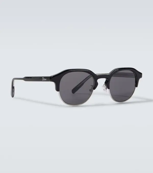 Dior Dioribbon R1i Round Sunglasses - Black