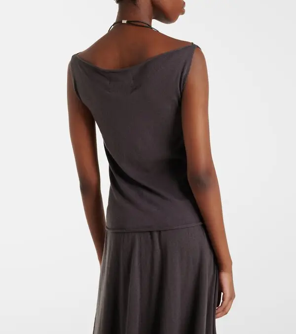 Extreme Cashmere N°469 Breeze Wool And Cashmere Top