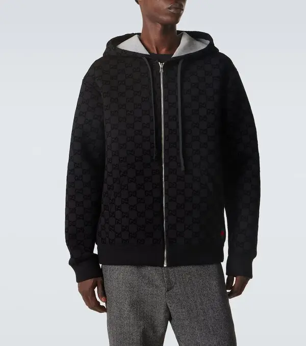 Gucci Gg Jersey Hoodie