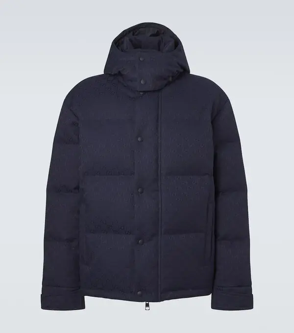 Gucci Gg Canvas Down Jacket