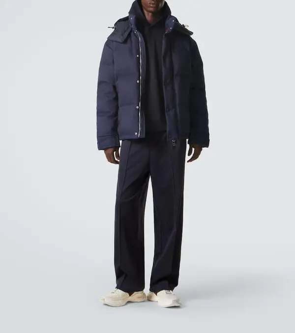 Gucci Gg Canvas Down Jacket
