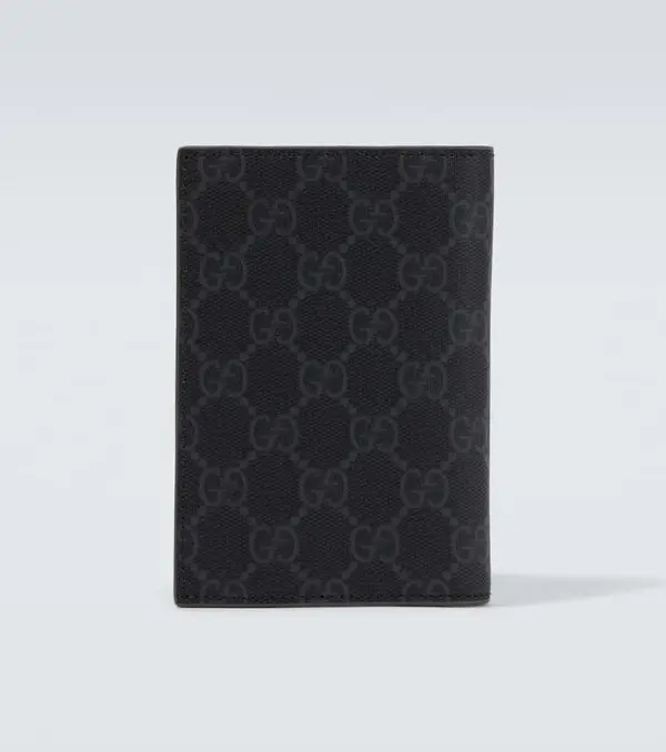 Gucci Gg Canvas Passport Holder