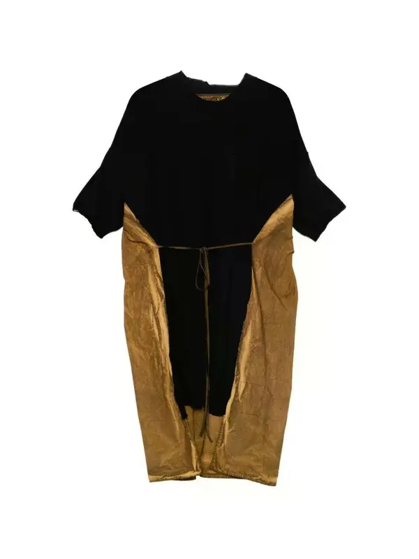 UMA WANG Tied-waist Crewneck Top