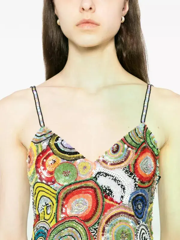 Ashish Embellished Mini Dress