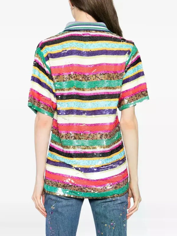 Ashish Embellished Polo Shirt