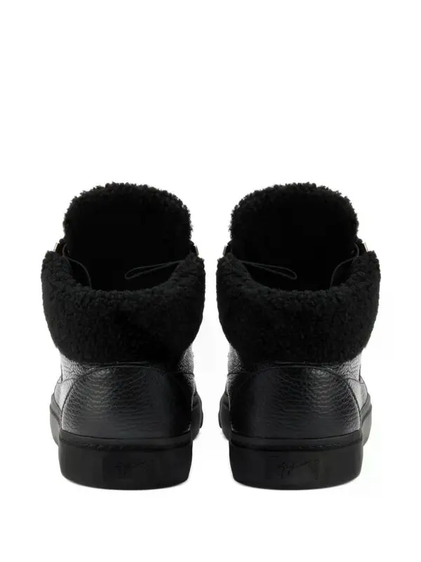 GIUSEPPE ZANOTTI Kriss Side Zippers Sneakers - Black