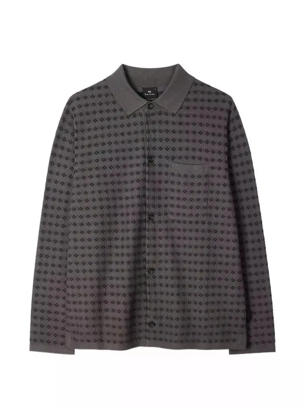 Paul Smith Patterned Knitted Shirt