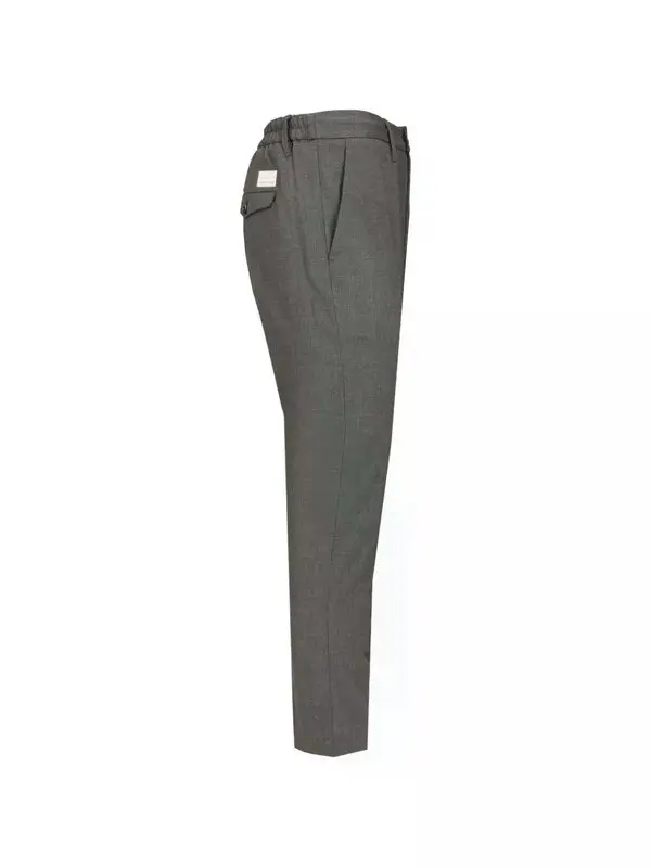 NINE:INTHE:MORNING Elasticated Straight-leg Trousers