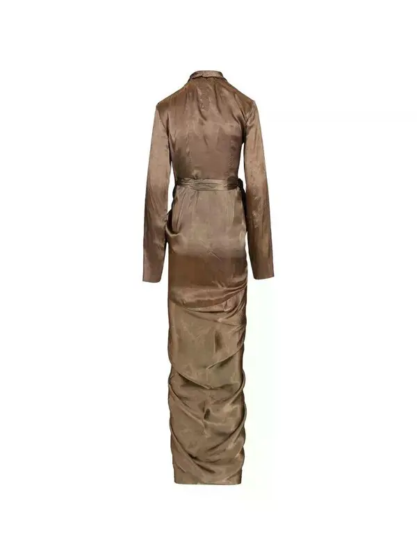 Rick Owens Long-sleeve Maxi Dress