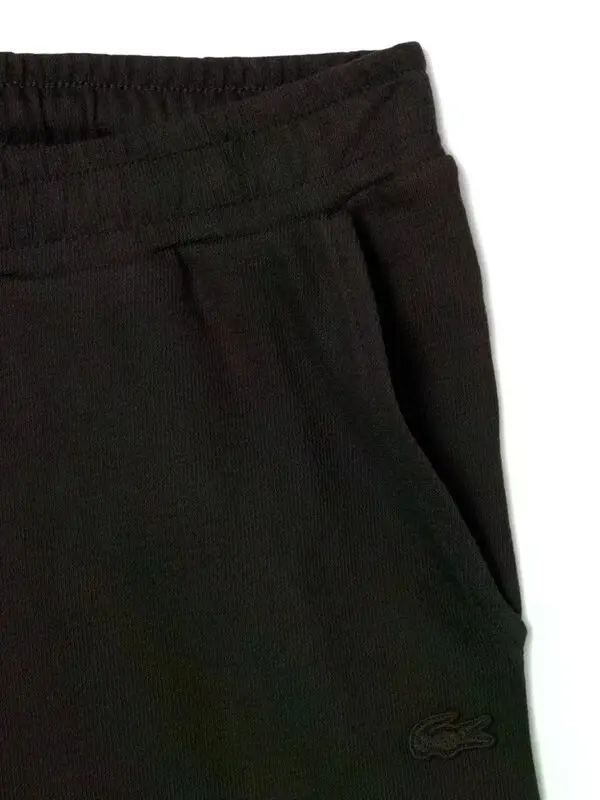 Lacoste Embroidered Logo Cotton Jersey Shorts