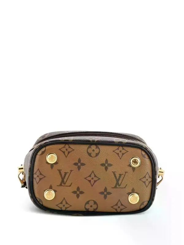 LOUIS VUITTON Vanity Handbag Reverse Monogram Canvas Pm Satchel