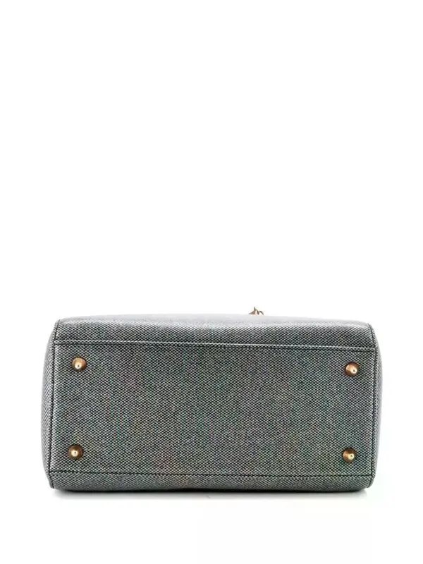 Dior Lady Medium Crossbody Bag Metallic Leather - Multicolour