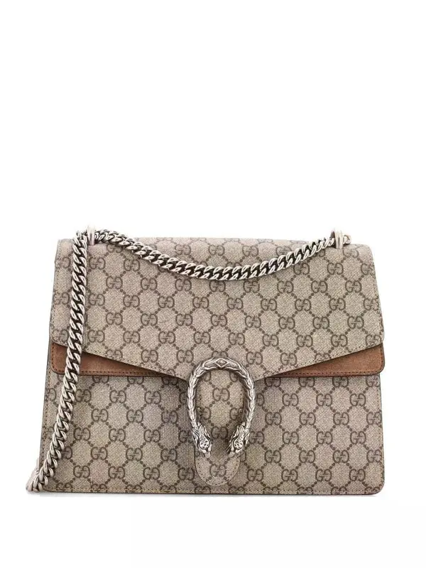 Gucci Dionysus Gg Coated Canvas Medium Shoulder Bag - Brown