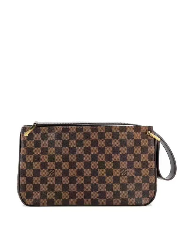 LOUIS VUITTON Aubagne Damier Shoulder Bag - Brown