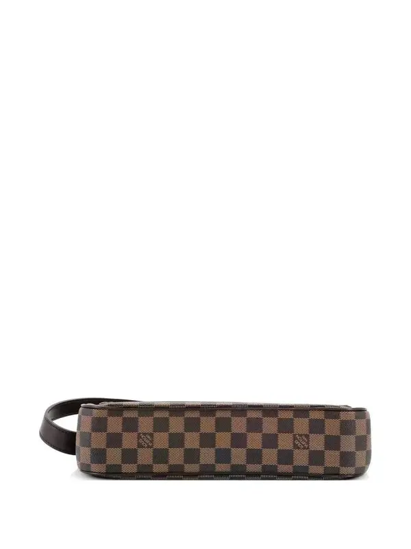 LOUIS VUITTON Aubagne Damier Shoulder Bag - Brown
