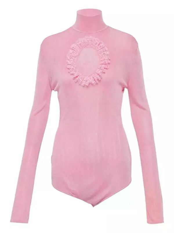 SELF-PORTRAIT X Christopher Kane Cut-out Bodysuit
