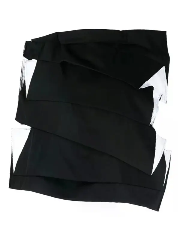 Comme Des Garçons Folded Layered Jacket - Black