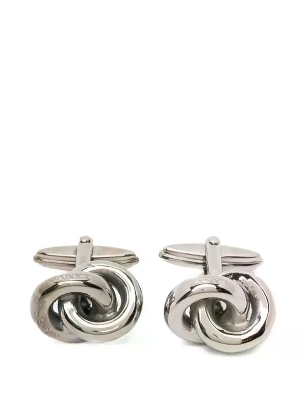 LANVIN Link Cufflinks - Silver