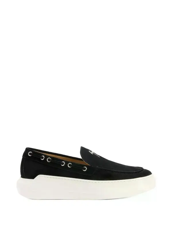 GIUSEPPE ZANOTTI Conley String Loafers With Metal Detail