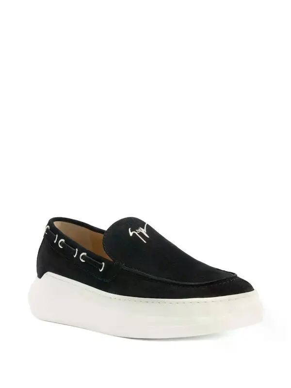 GIUSEPPE ZANOTTI Conley String Loafers With Metal Detail
