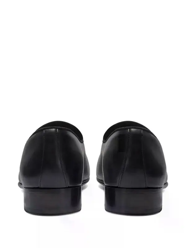 GIUSEPPE ZANOTTI Signature Detail Valtor Loafers - Black