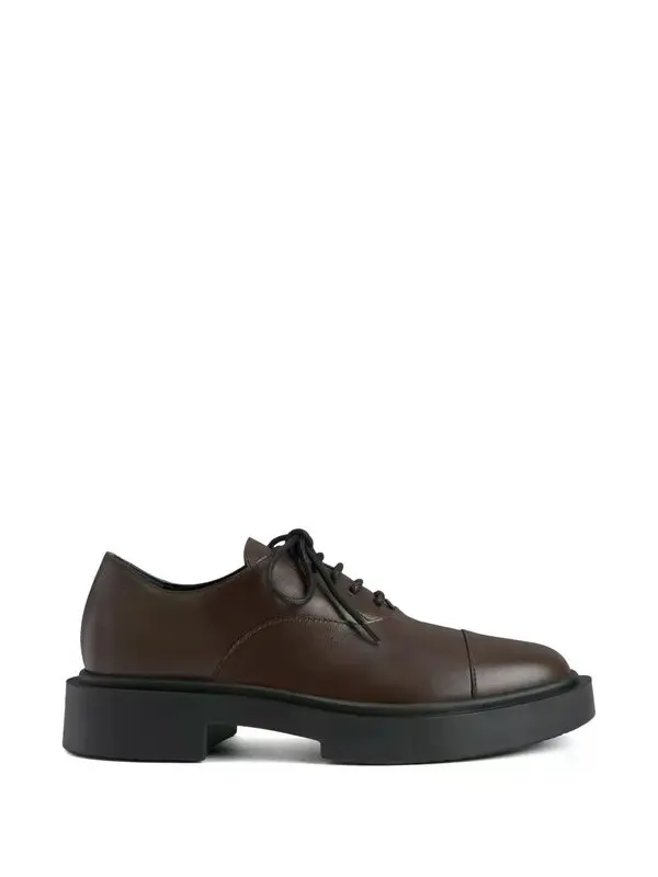GIUSEPPE ZANOTTI Harald Laces Derby Shoes - Brown