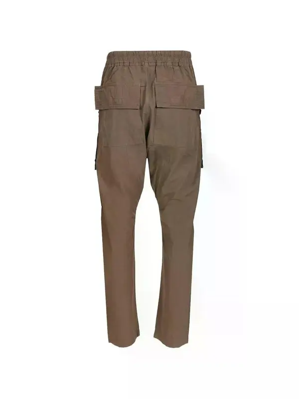 Rick Owens Elasticated Waist Cargo Pants - Brown