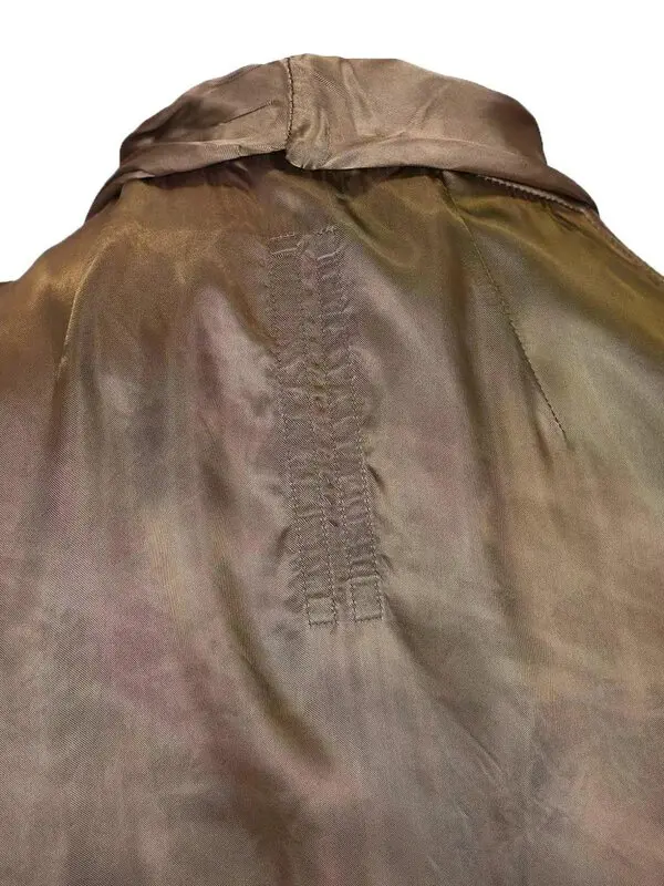 Rick Owens Long-sleeve Maxi Dress With Tie Detail - Brown