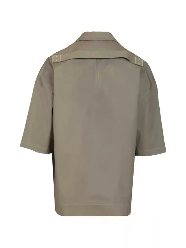 Rick Owens Magnum Tommy Flap-pocket Shirt - Grey
