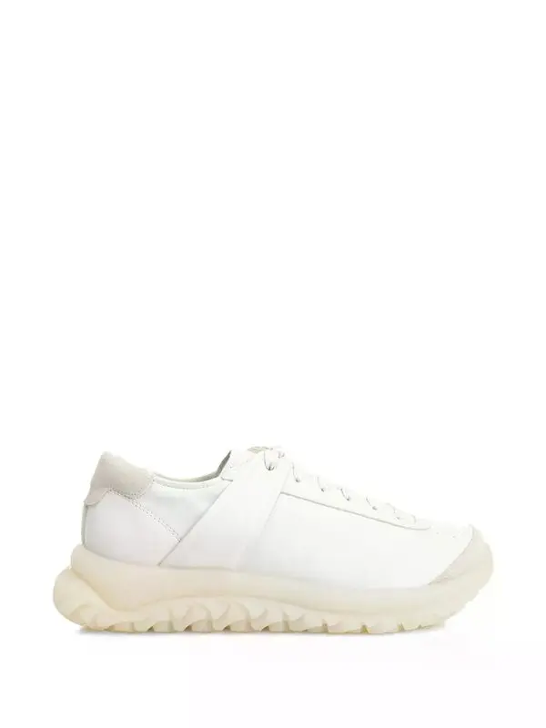 BIRKENSTOCK 1774 Stroedt Lace-up Leather Sneakers - White