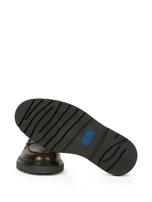 Paul Smith Textured Penny Loafers