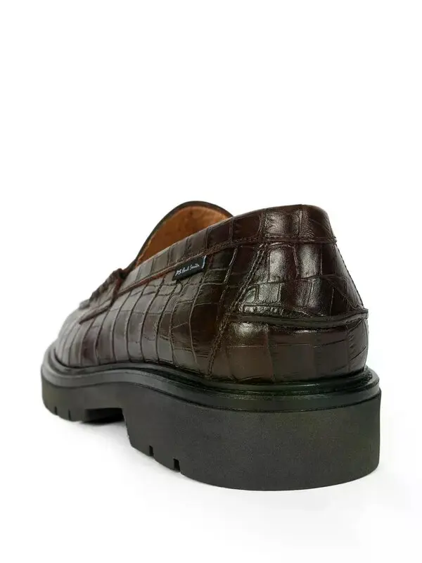 Paul Smith Textured Penny Loafers