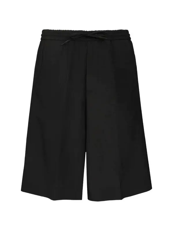 NINE:INTHE:MORNING Basil Drawstring Shorts - Black