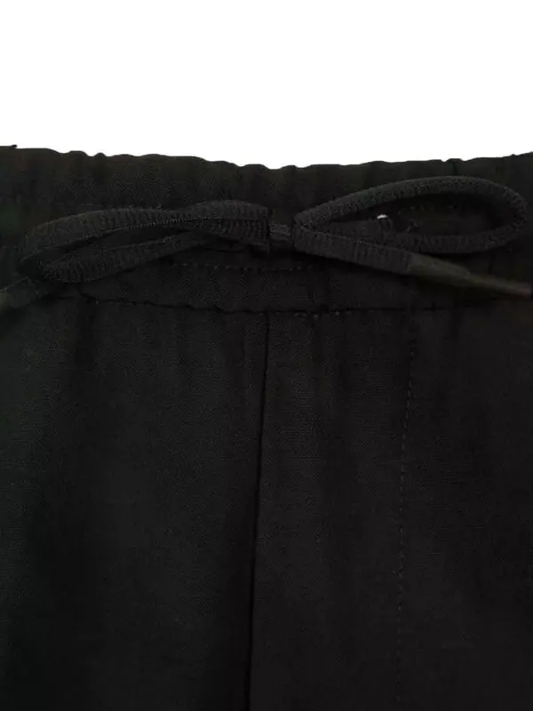 NINE:INTHE:MORNING Basil Drawstring Shorts - Black