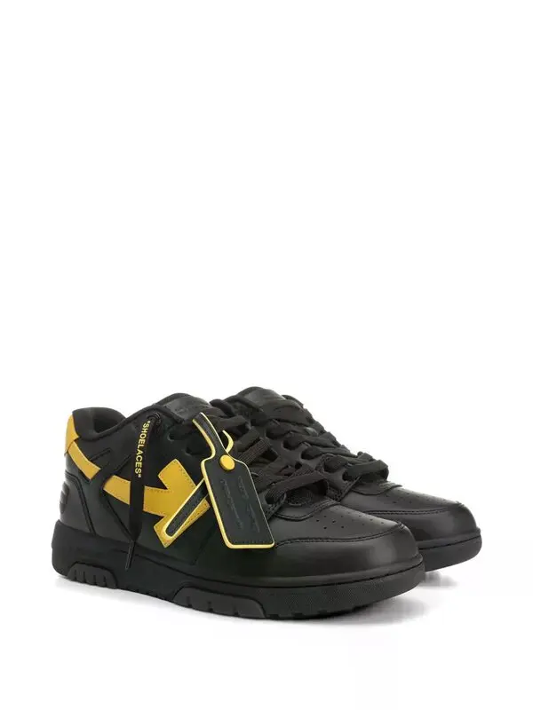 Off-White Out Of Office Lace-up Sneakers - Black