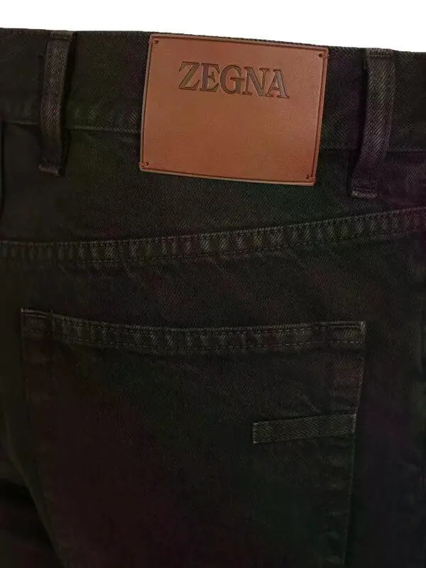 Zegna Denim Trousers - Brown