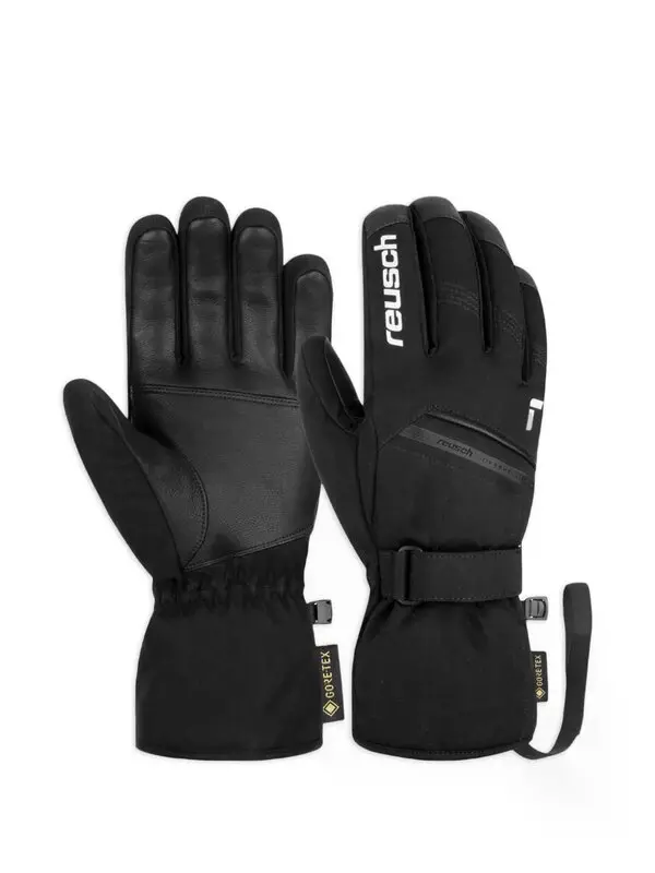 REUSCH Buckle-strap Gloves - Black