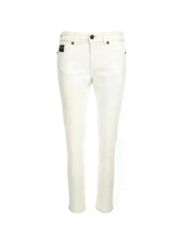 Versace Belt-loops Jeans - White