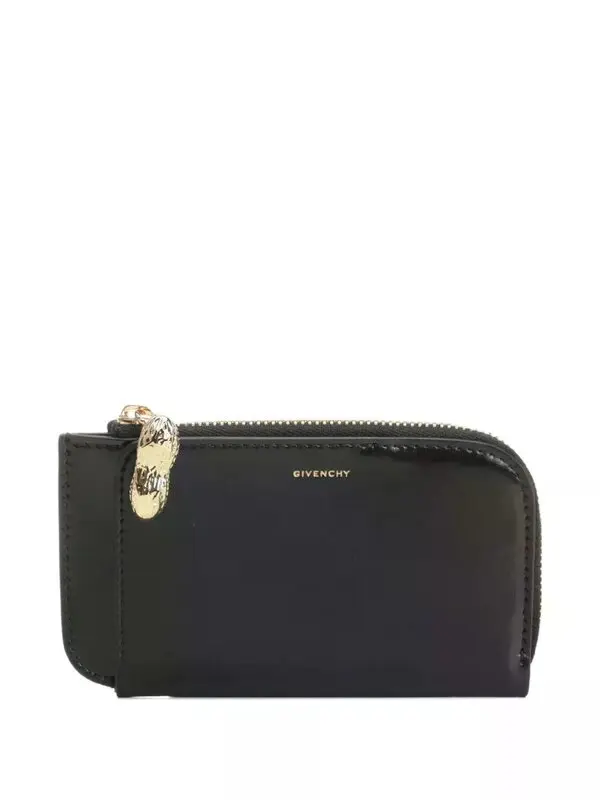 Givenchy Lucky Charms Zip Card Holder - Black