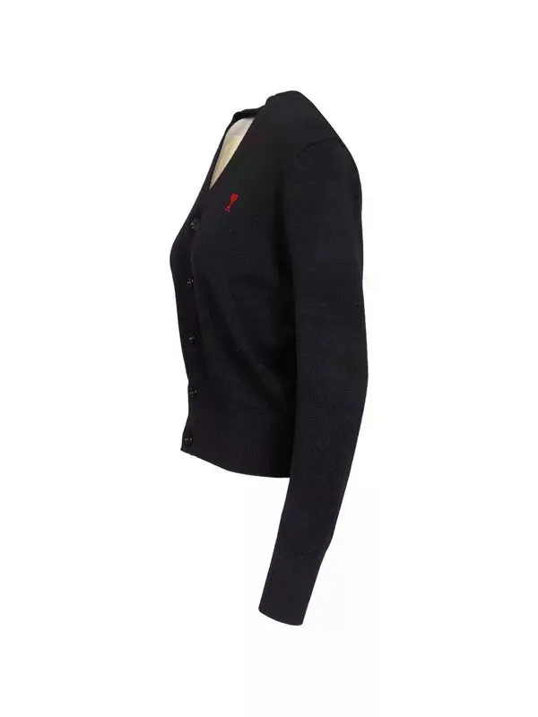 Ami De Coeur V-neck Cardigan - Blue