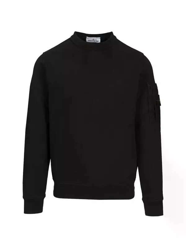Stone Island Crew-neck Sweatshirt - Black