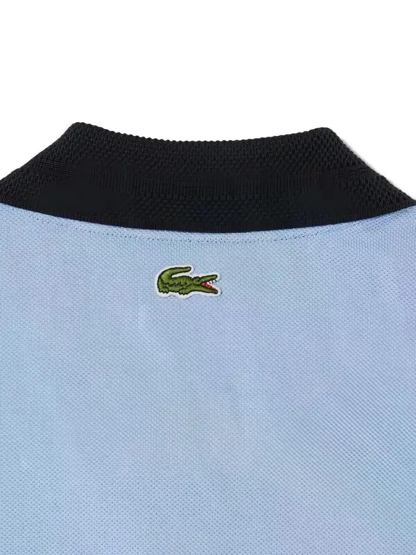 Lacoste Logo-appliqué Polo Shirt - Blue