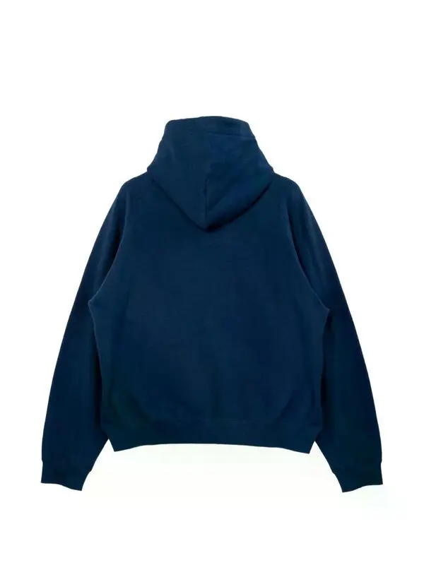 Sacai X Carhartt Wip Front-zip Hoodie - Blue
