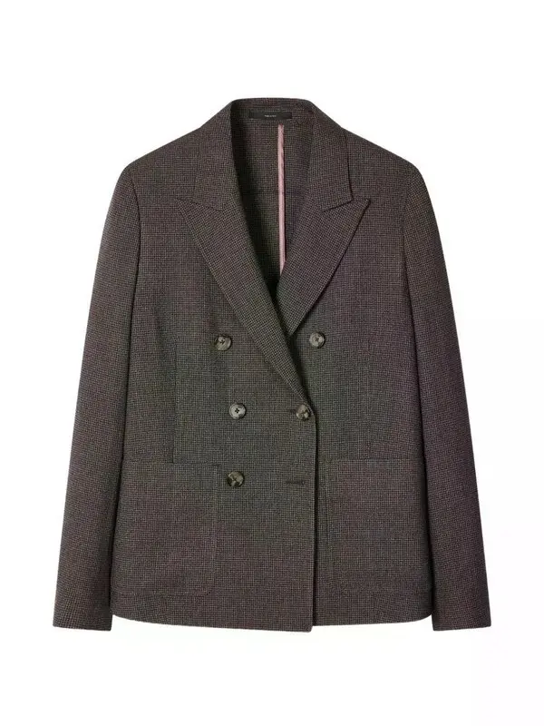 Paul Smith Double-breasted Blazer - Brown