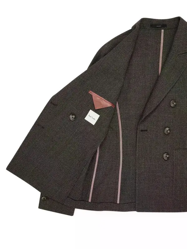 Paul Smith Double-breasted Blazer - Brown
