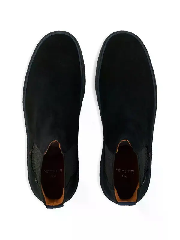 Paul Smith Bash Suede Chelsea Boots - Black