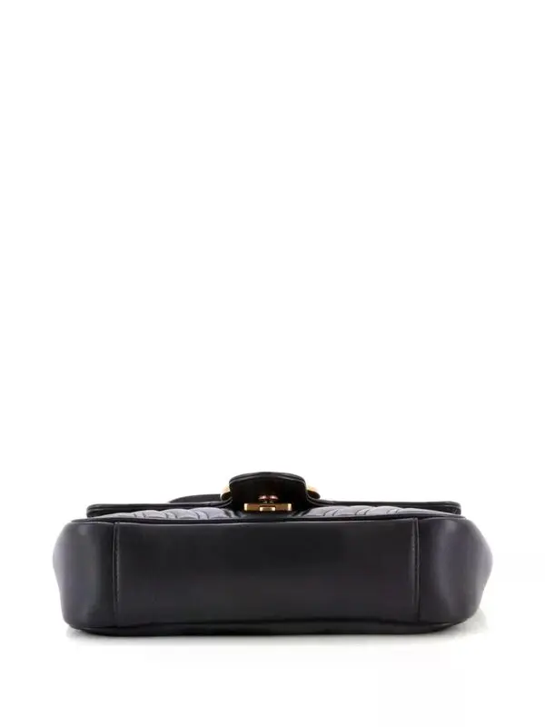 Gucci Gg Marmont Flap Bag Mini - Black
