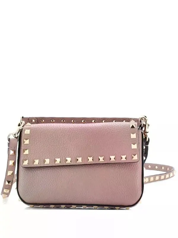 Valentino Garavani Rockstud Top Handle Mini Crossbody Pouch - Neutrals