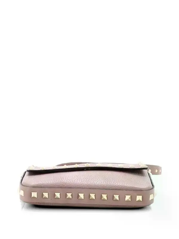 Valentino Garavani Rockstud Top Handle Mini Crossbody Pouch - Neutrals